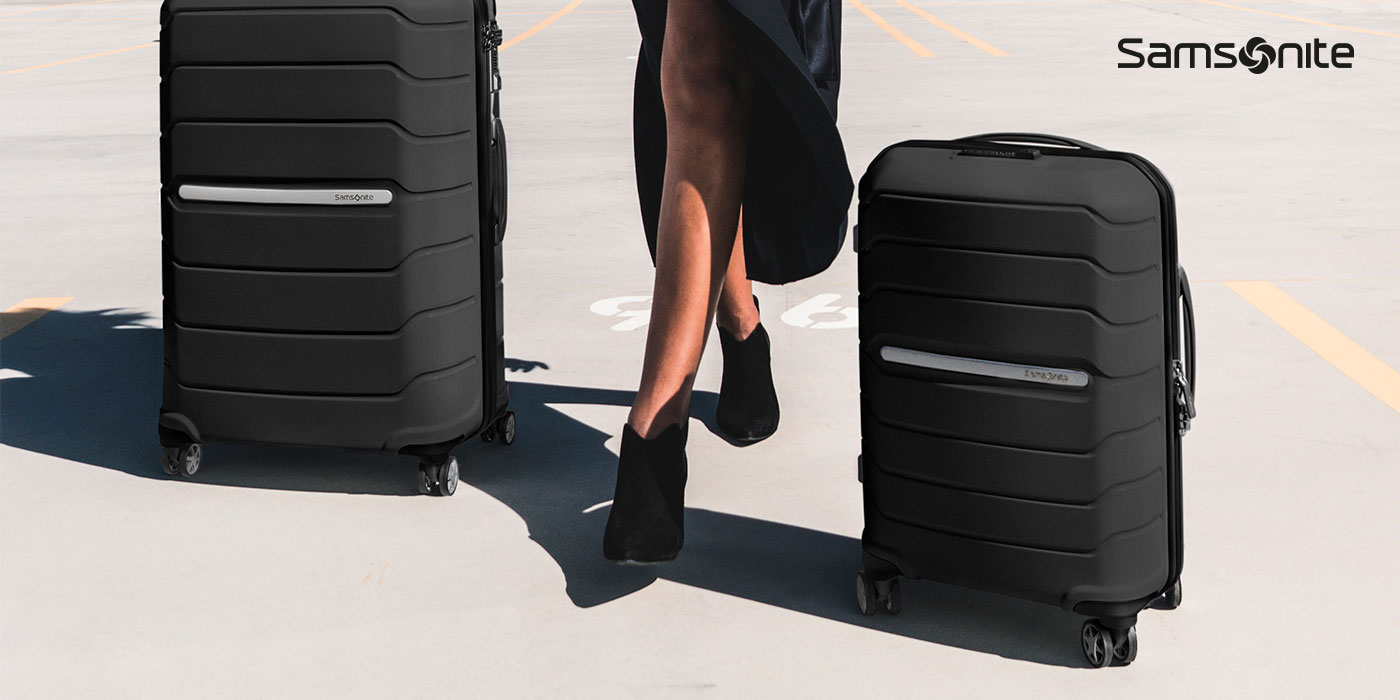 Samsonite | Find kufferter og accessories online hos NEYE